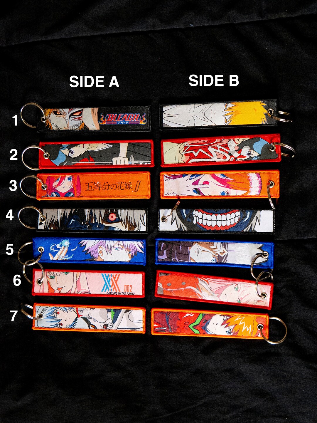 Embroidered Key Tag / Jet Tag - Etsy