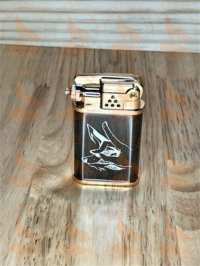 Aki Fox Devil Premium Lighter Automatic Start Push - Etsy