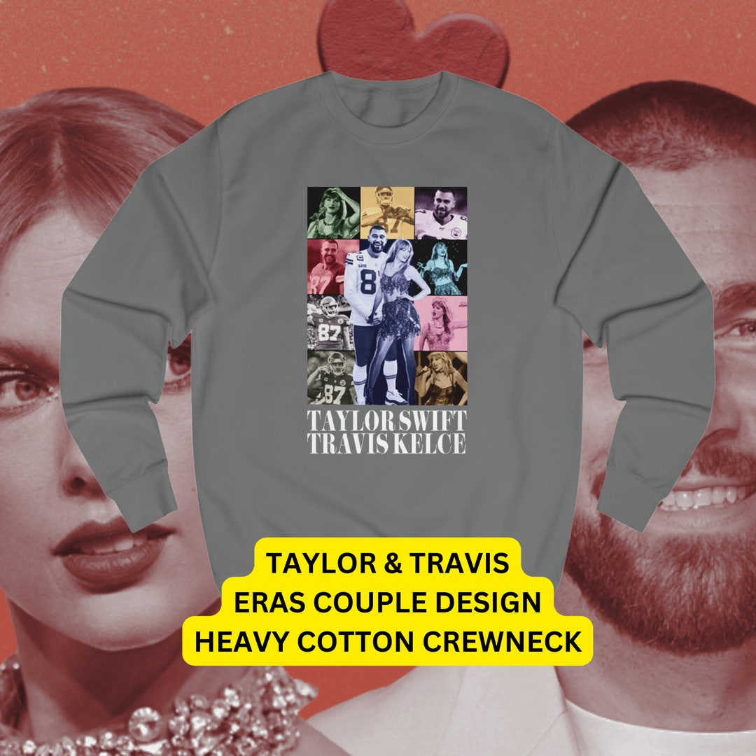 Taylor and Travis Traylor Era Photos Couple Crewneck Kansas - Etsy