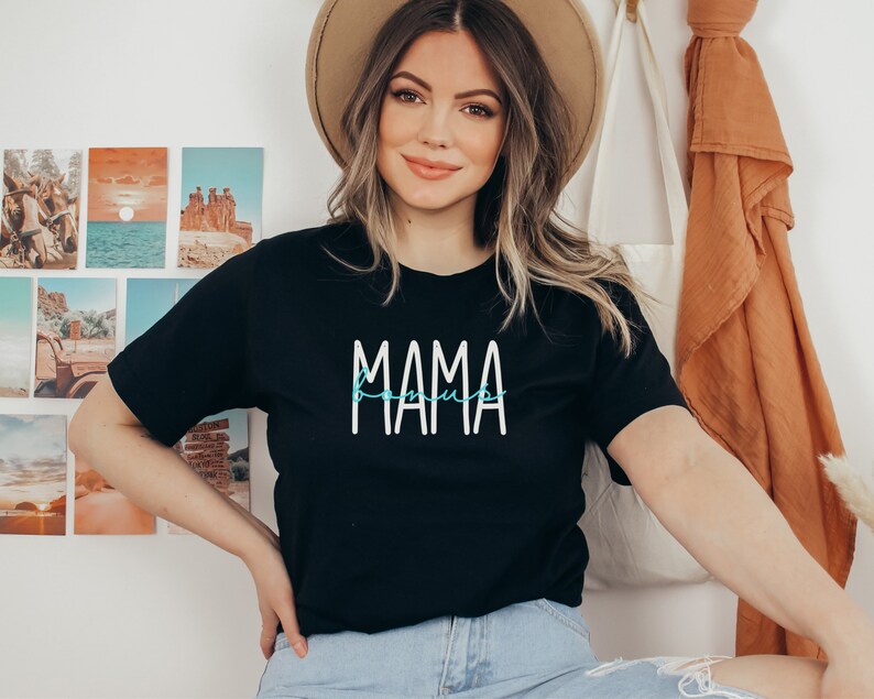 Bonus Mom T Shirt T For Stepmom Mothers Day T For Stepmother