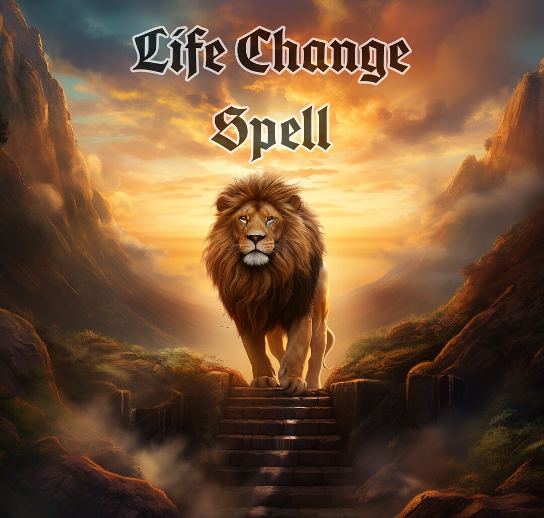Life Change Spell Open New Paths and Opportunities New Life ...