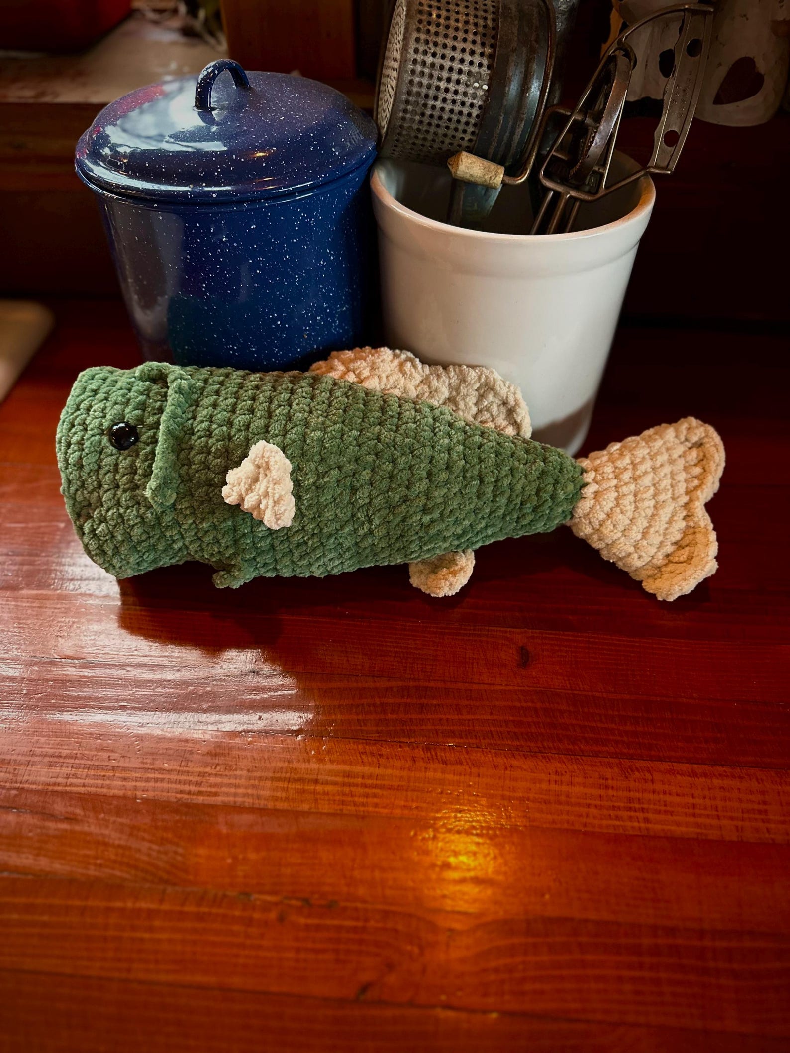 Crochet Large Mouth Bass | Large Mouth Bass | Crochet | Handmade ...