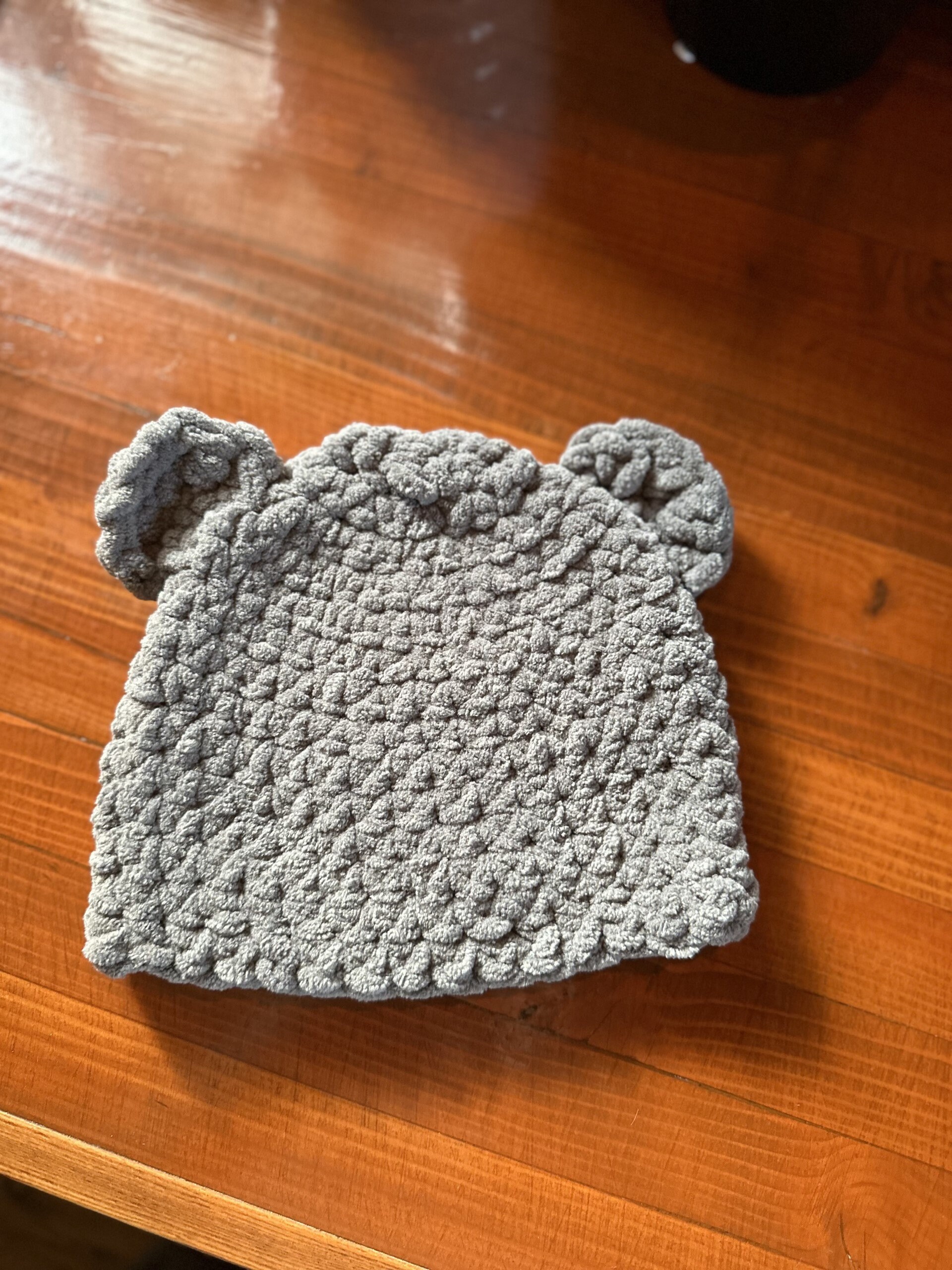Baby Crochet Bear Hat | Girls | Boys | Handmade | Four Sizes | Newborn ...