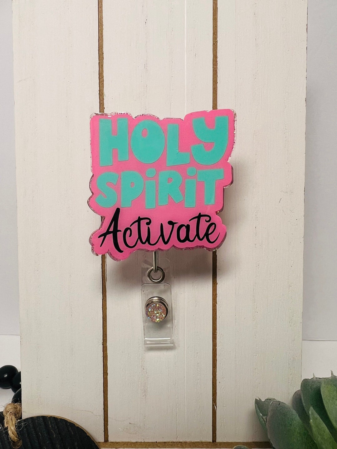 Holy Spirit Activate Badge Reel - Etsy