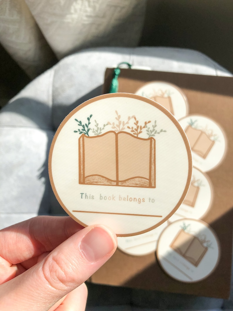 This Book Belongs to Label/ Book Labels/ Library Labels/ Home Labels ...