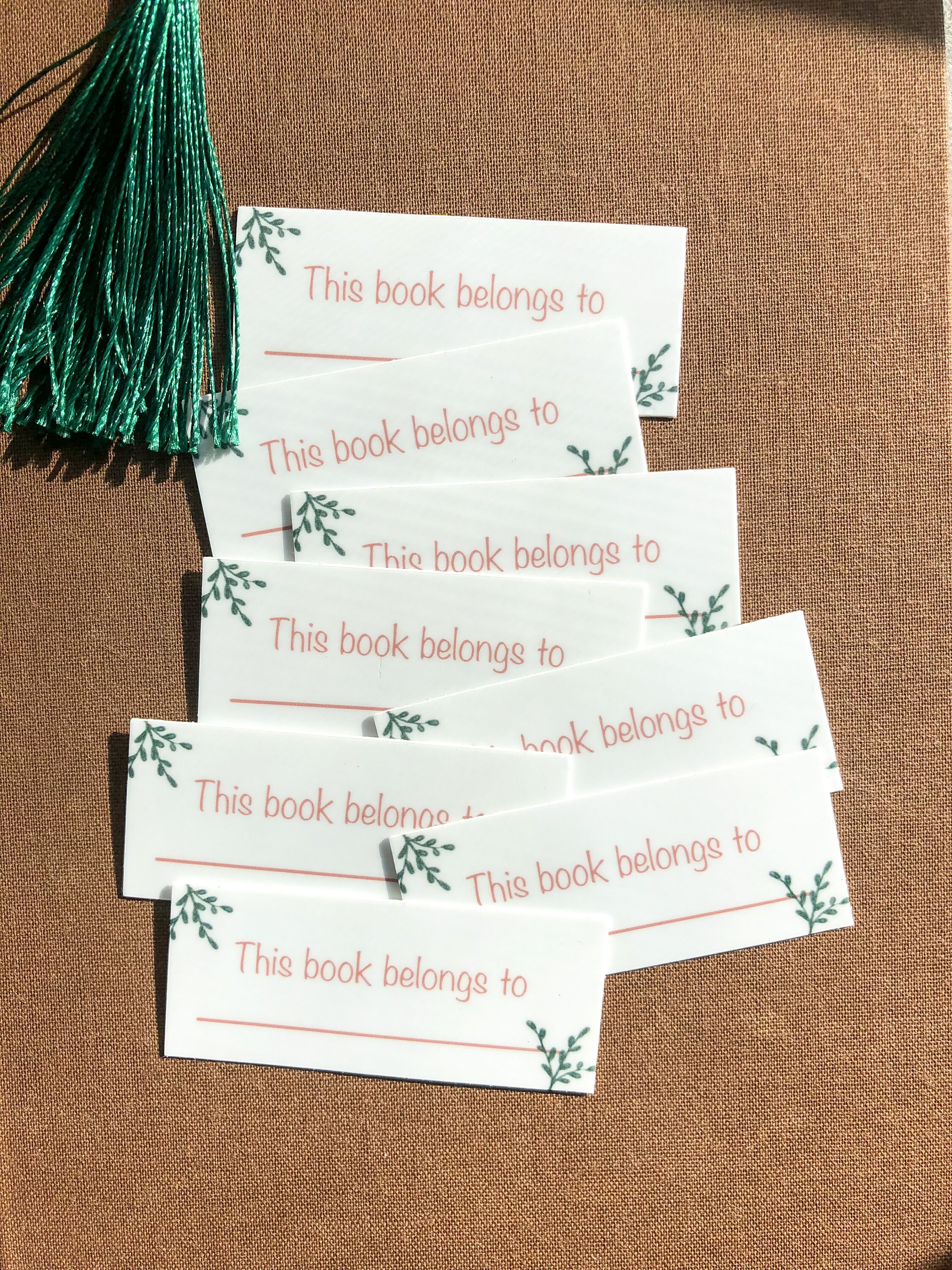 This Book Belongs to Label/ Book Labels/ Library Labels/ School Labels ...