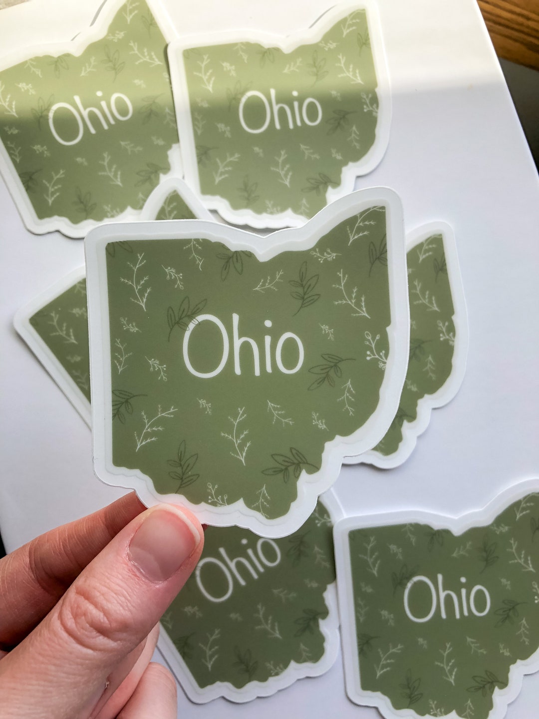 Ohio State Sticker/ Ohio Sticker/ State Sticker/ Home Sticker/ Laptop ...