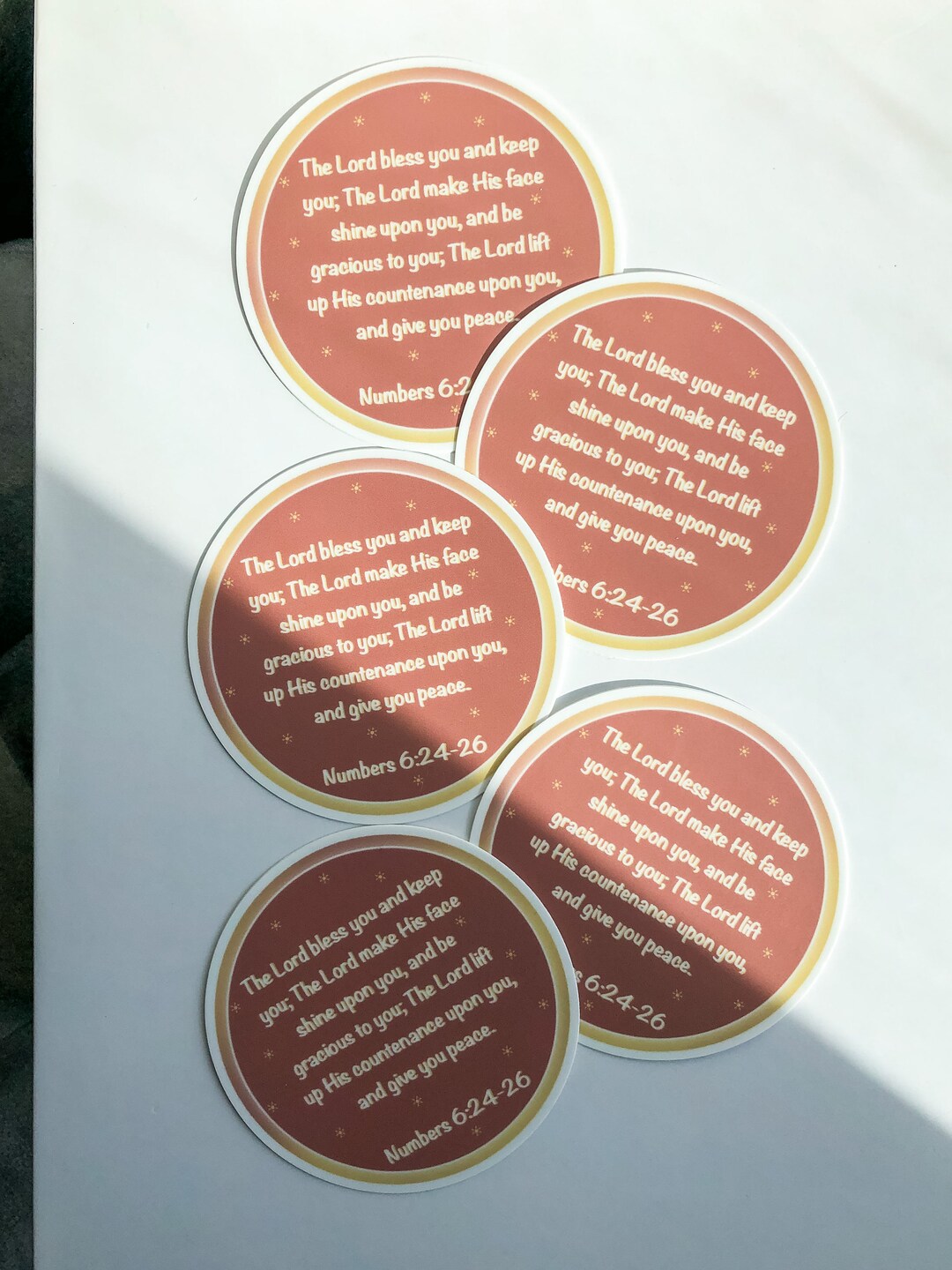 Numbers 6:24-26 Sticker/ Numbers Sticker/ Book of Numbers/ the Lord ...