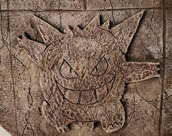 Pokémon Art Charizard Ancient Sculpture Stone Tablet Wall - Etsy