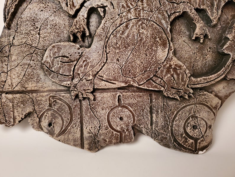 Pokémon Art Charizard Ancient Sculpture Stone Tablet Wall - Etsy