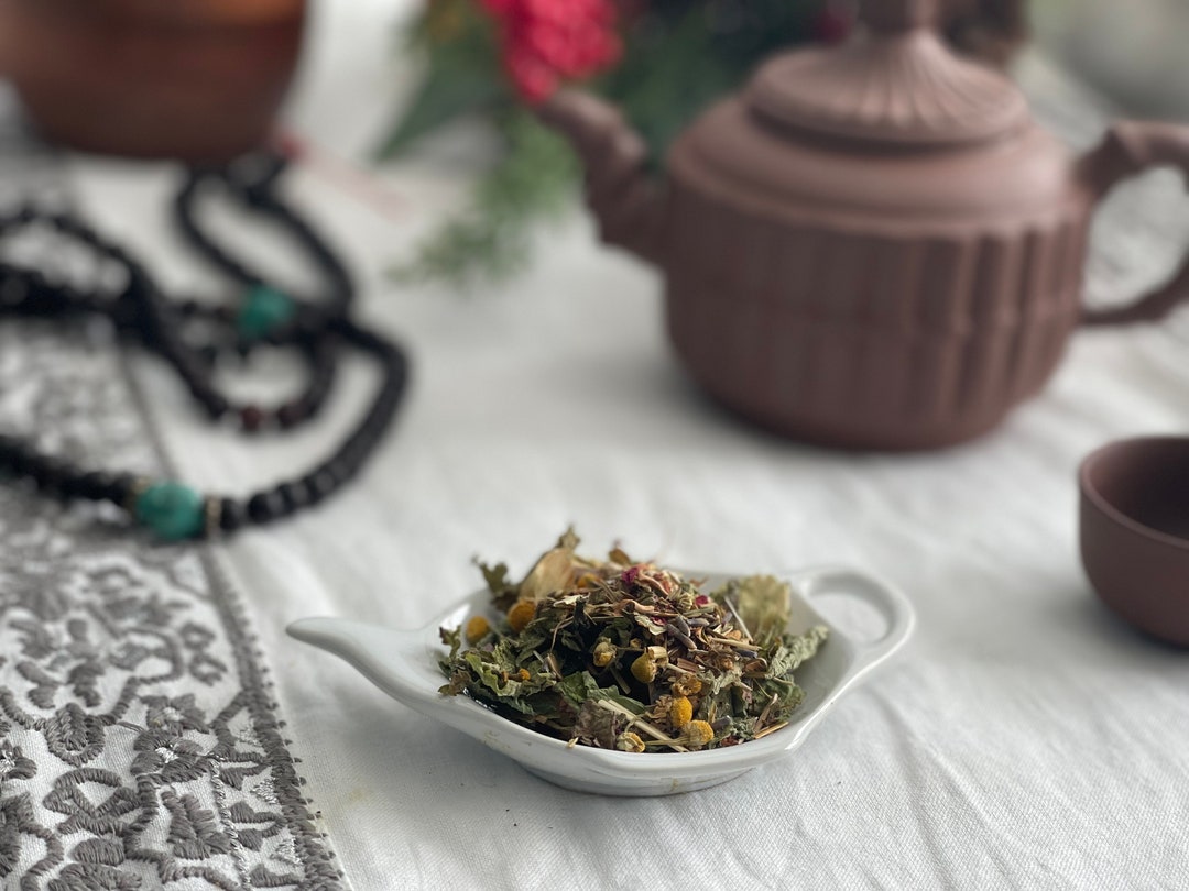 Sitala Calming Tea Blend With St. John's Wort, Lavender, Chamomile ...