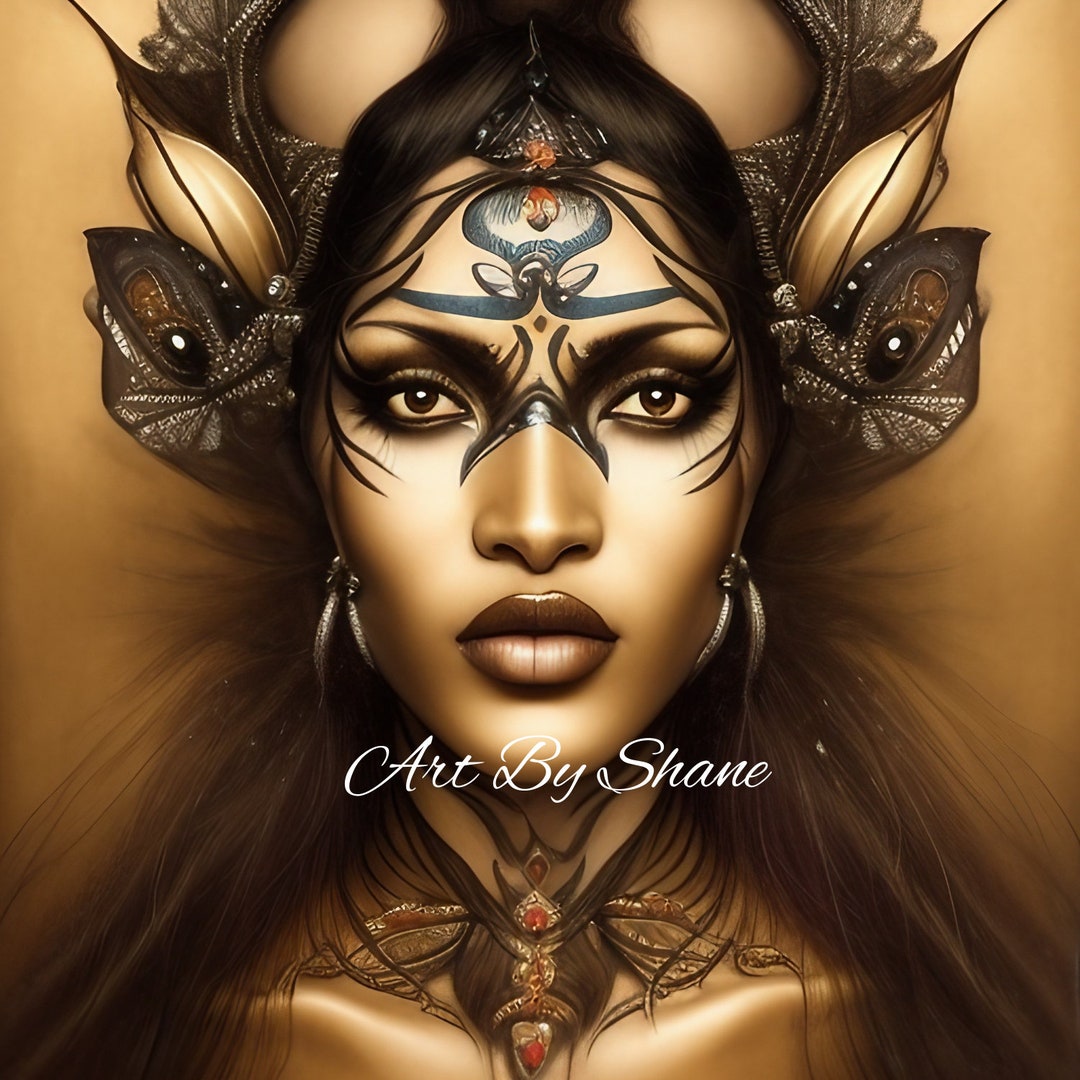 Digital Art Fairy Warrior - Etsy