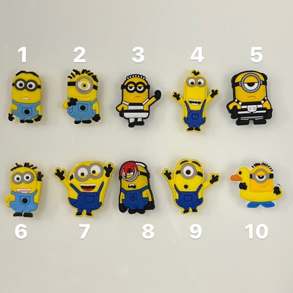 Minion Charms - Etsy