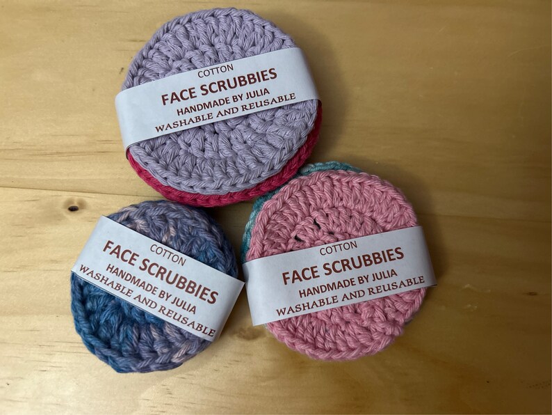 Face Scrubbies - Etsy
