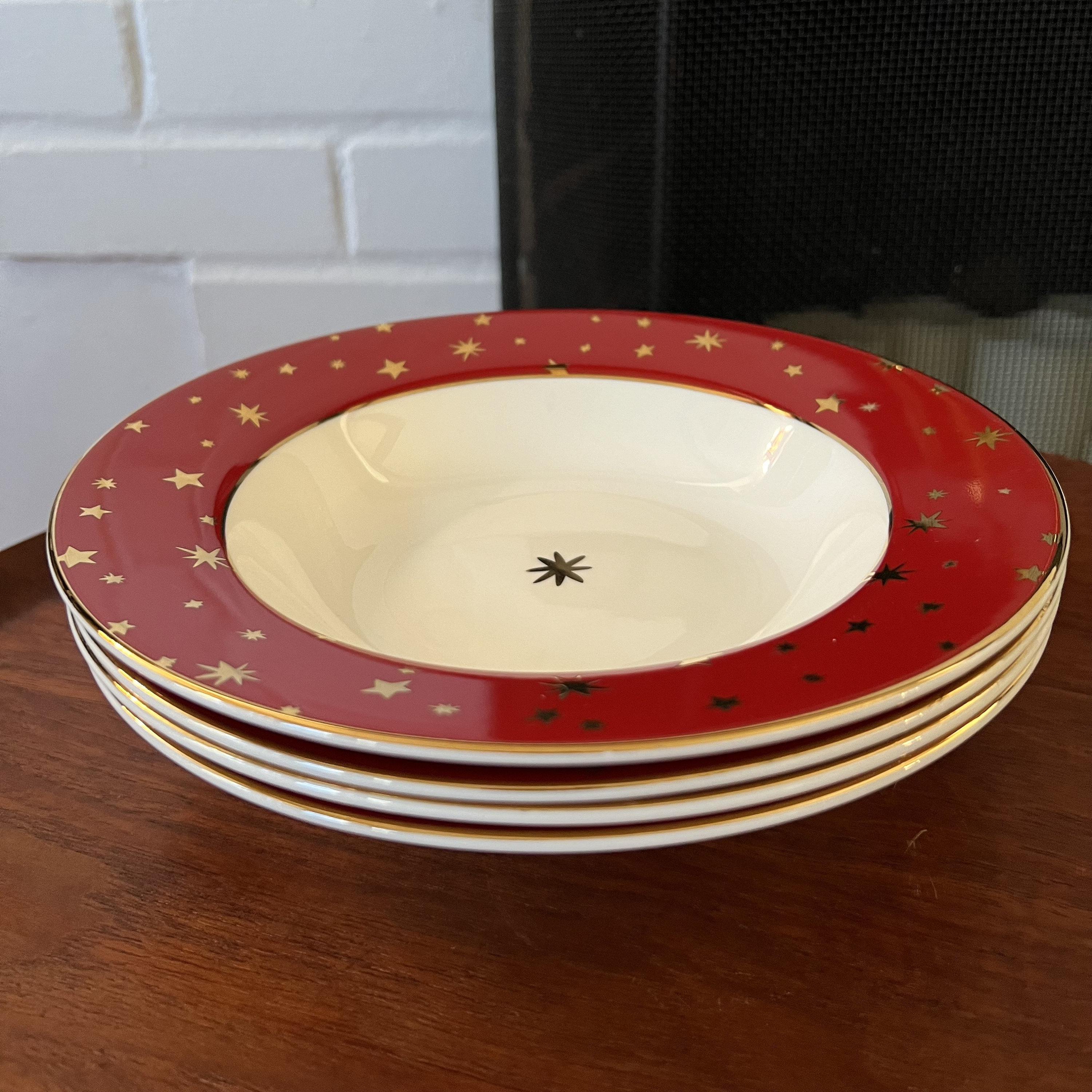 Vintage Sakura Red Galaxy Plates & Bowls - Etsy