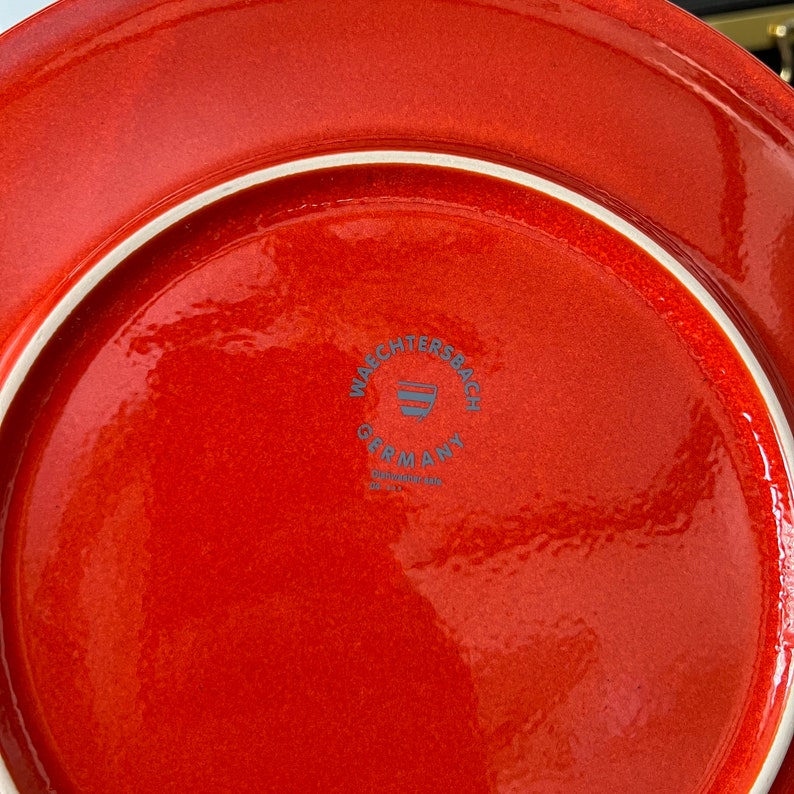 Vintage Waechtersbach Christmas Tree Dinner Plates - Etsy