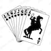 Deck of Cards SVG, Western SVG, Cowboy SVG - Etsy