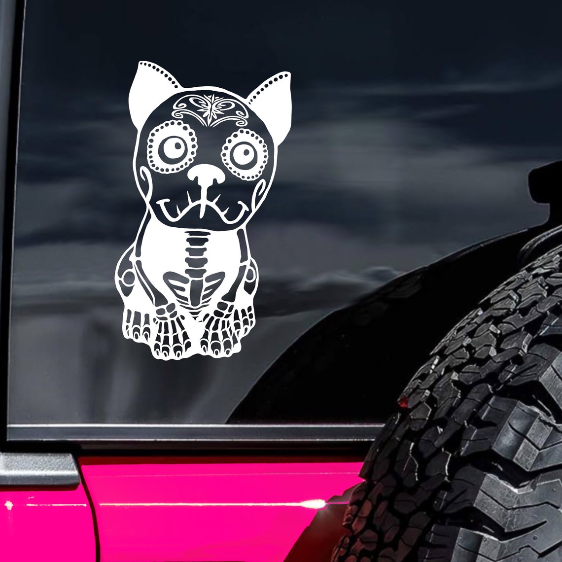 Sugar Skull Frenchie SVG, Halloween SVG, French Bulldog SVG - Etsy