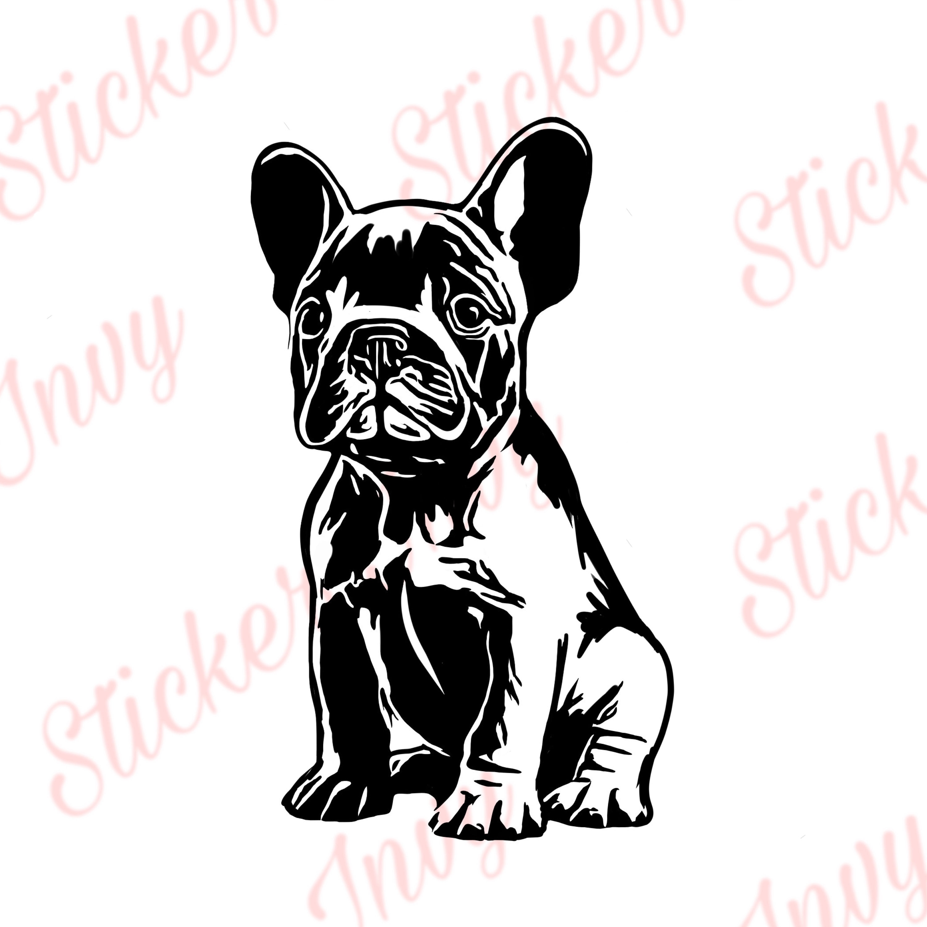 French Bulldog SVG, Dog SVG, Frenchie SVG - Etsy
