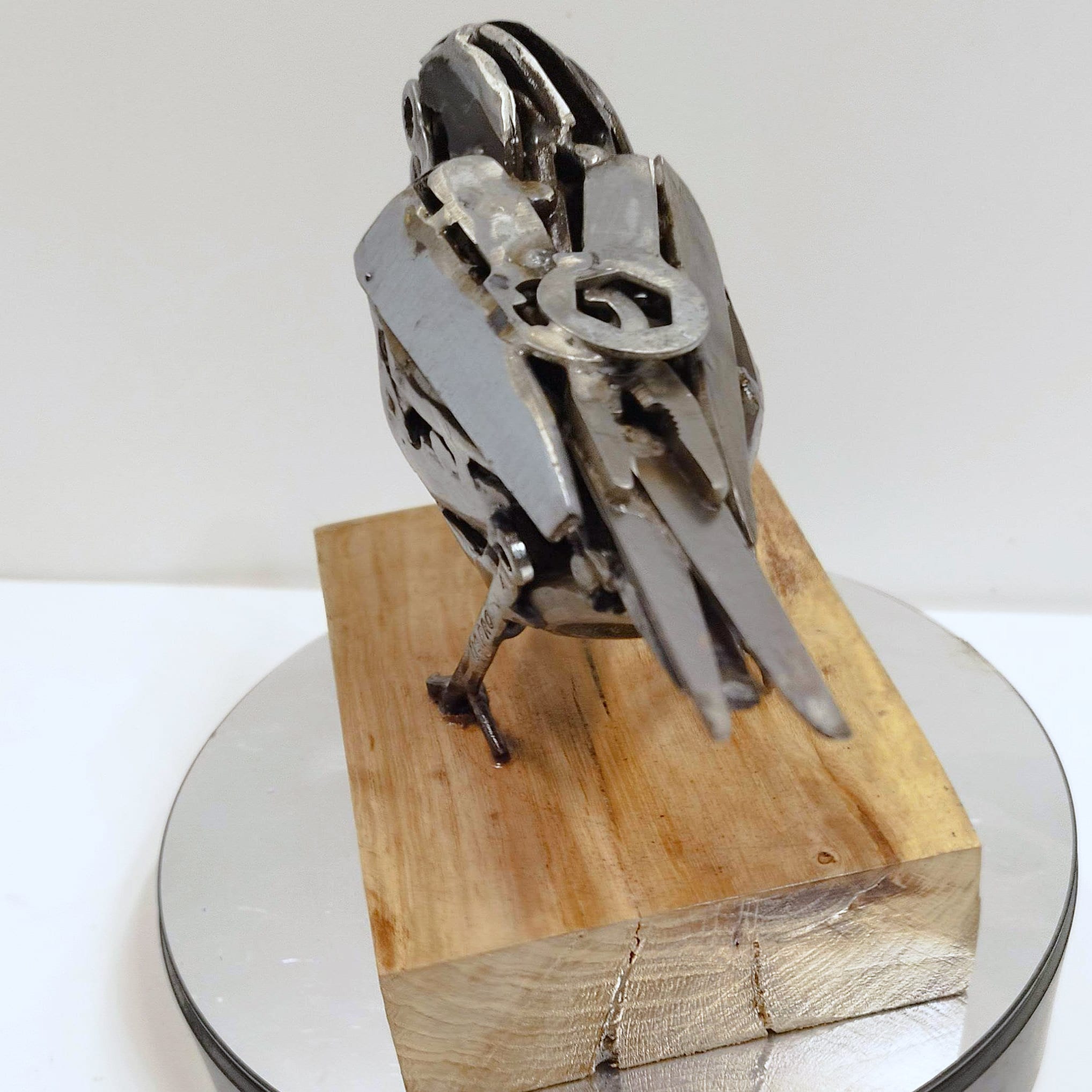 Scrap Metal Steel Goldfinch Sculpture Statue - Etsy