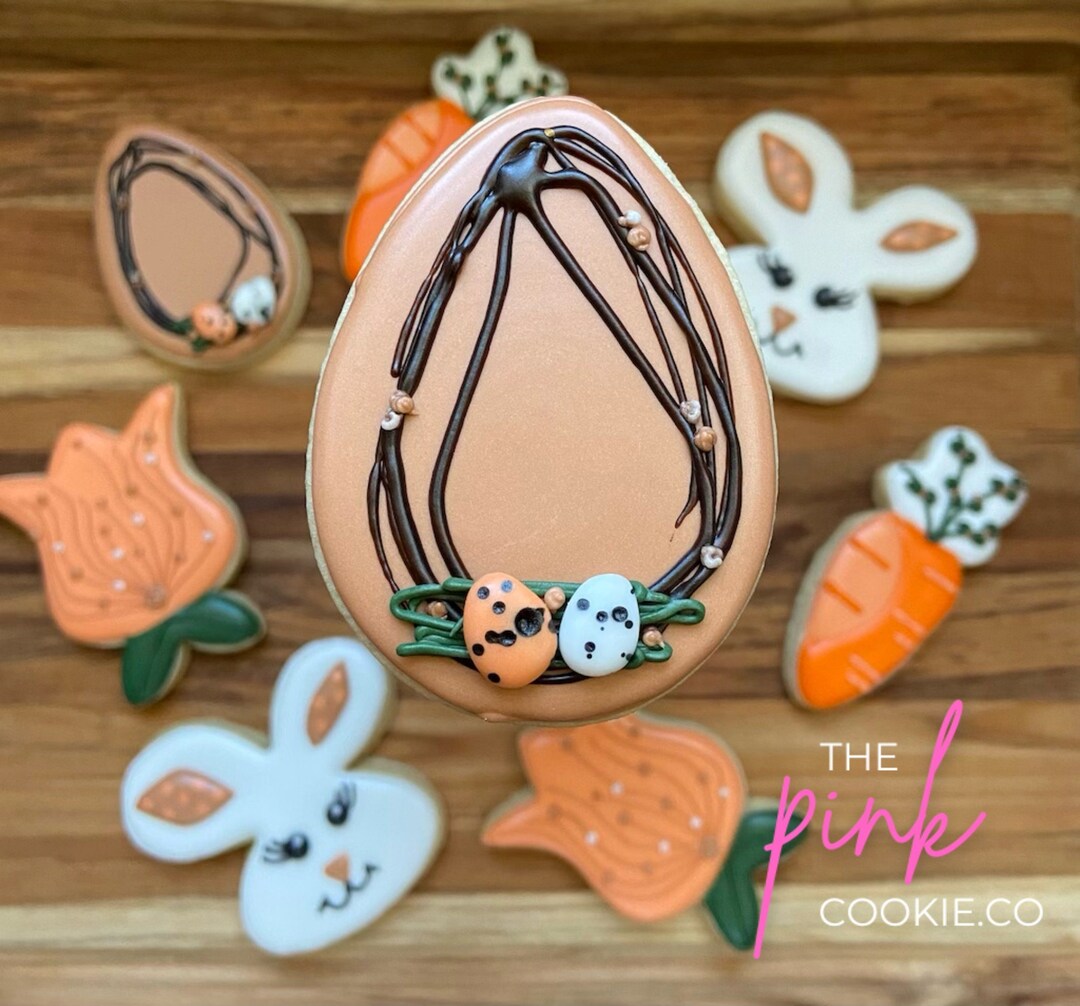 Easter Sugar Cookies Bunny Flower Carrot Easter Egg - Etsy Canada