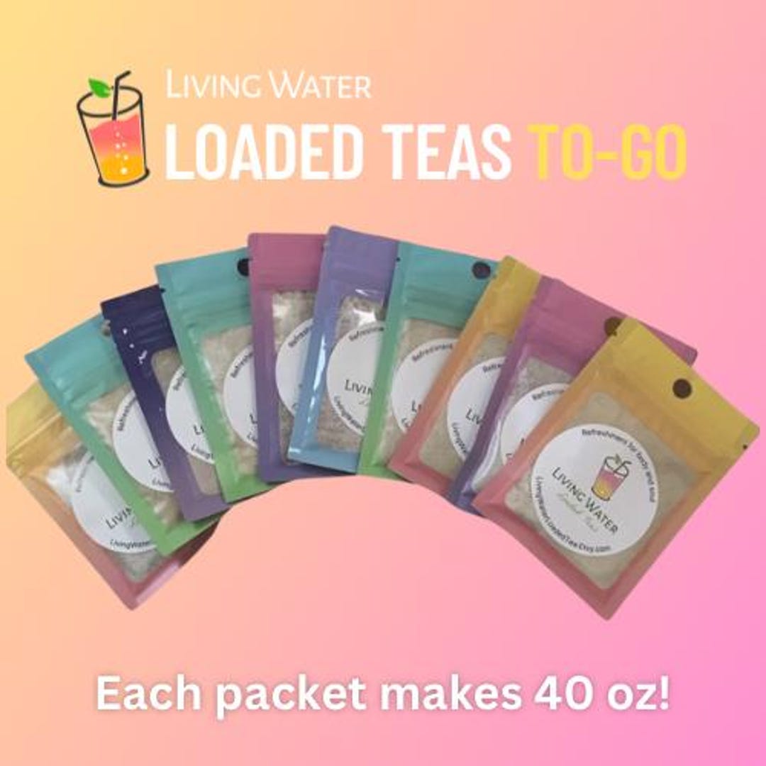 Single Pack 40 Oz Loaded Tea Tasters - Etsy