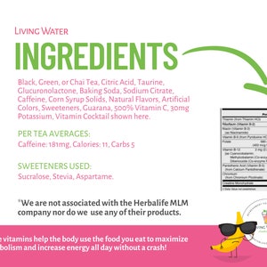 Loaded Teas to Go, 10 Pack - Etsy