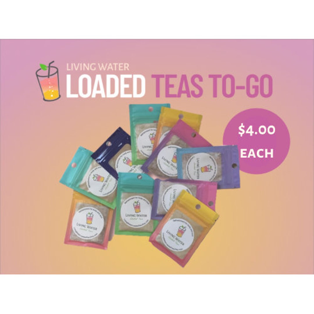 Single Pack 40 Oz Loaded Tea Tasters - Etsy