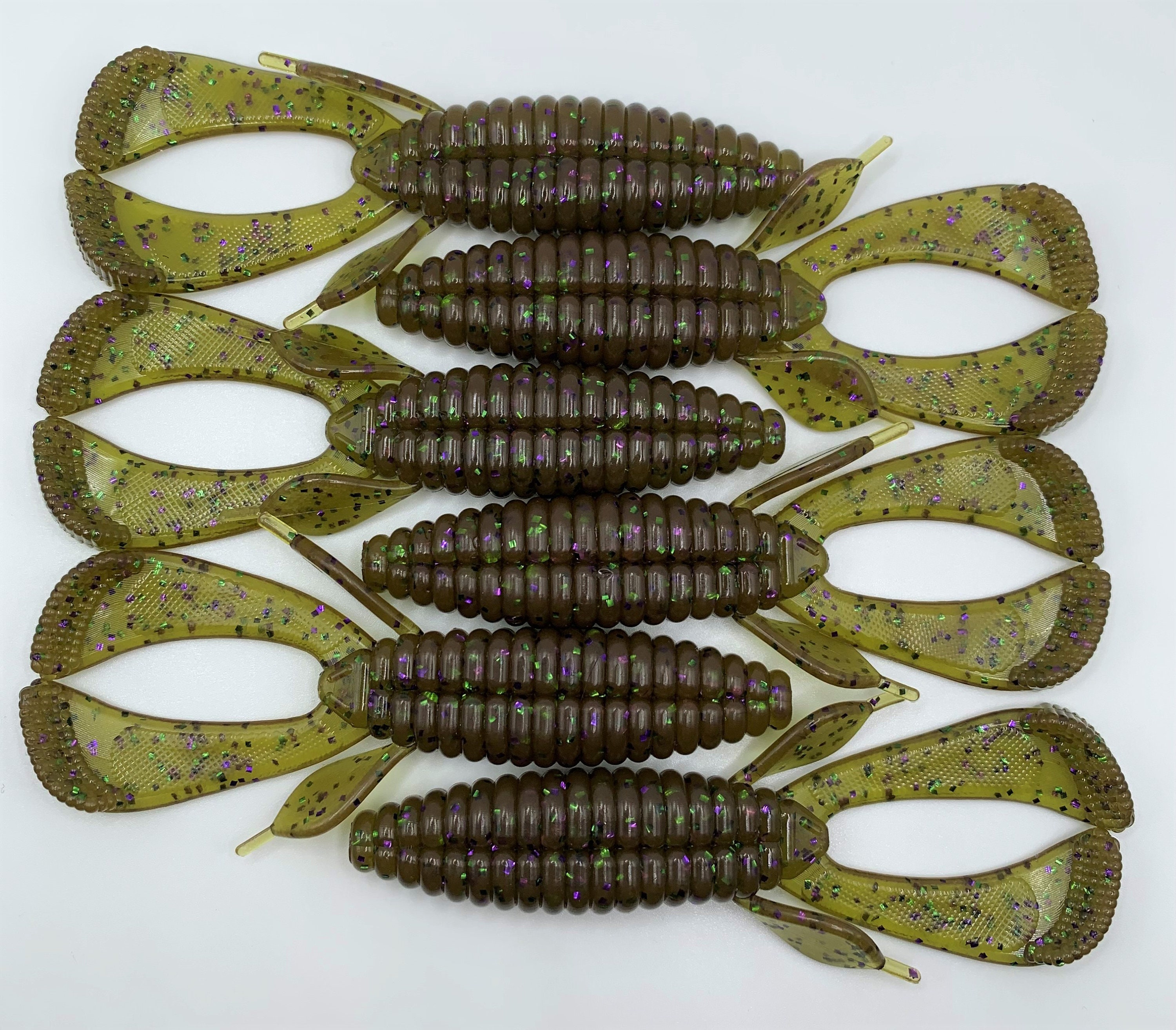 4.25 Watermelon Candy Ninja Bug Creature Bait 6pk Soft - Etsy