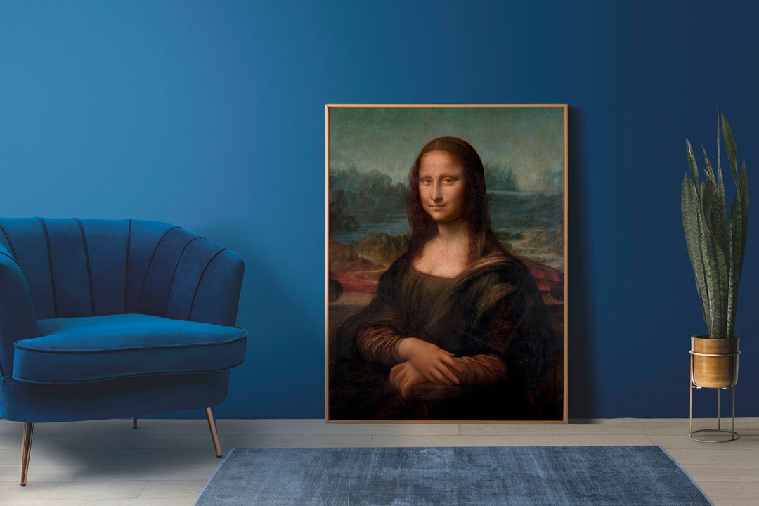 Mona Lisa, Leonardo Da Vinci, Poster, Downloadable Art Print, Instant ...