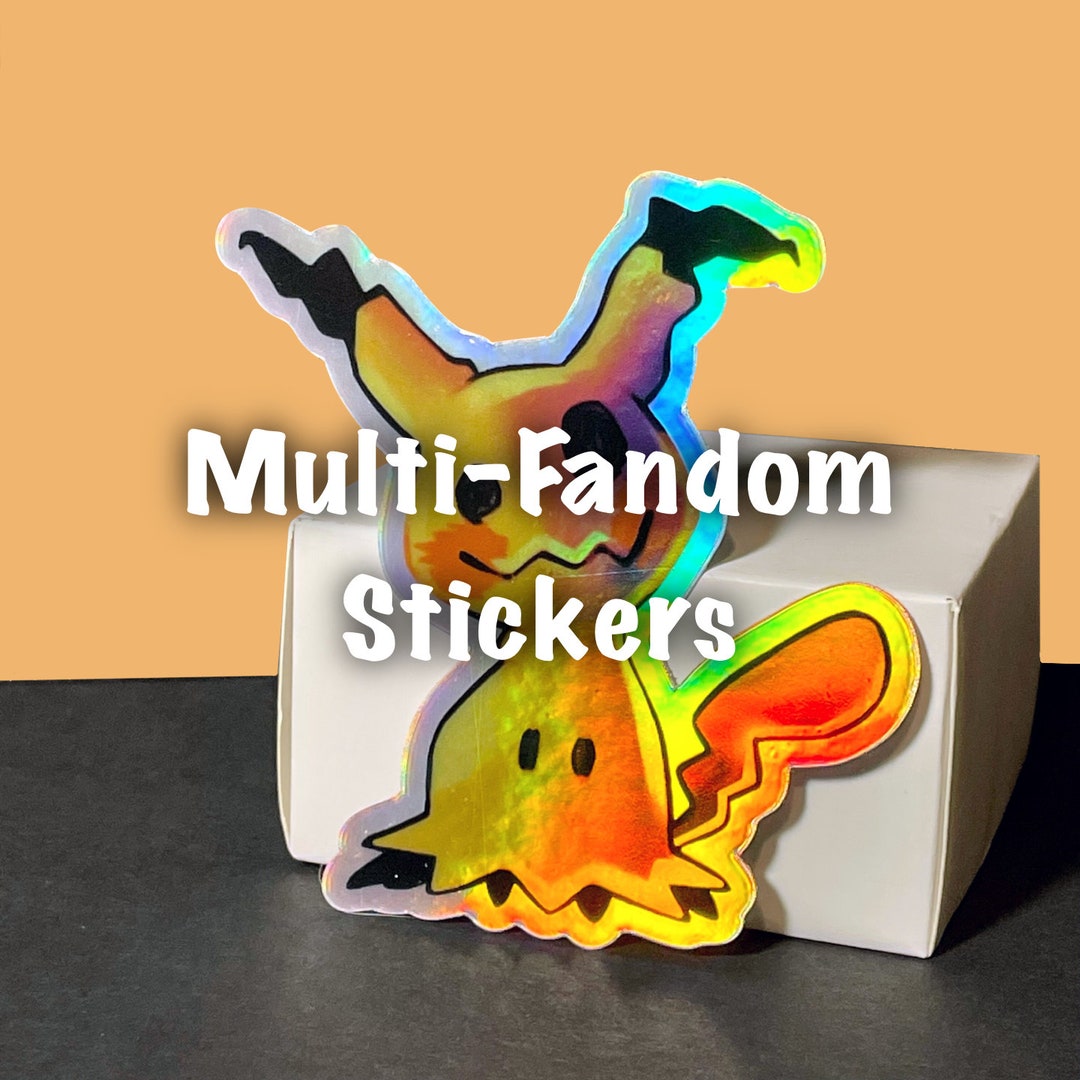 Multi-fandom Stickers | Pokemon | Studio Ghibli | My Little Pony ...