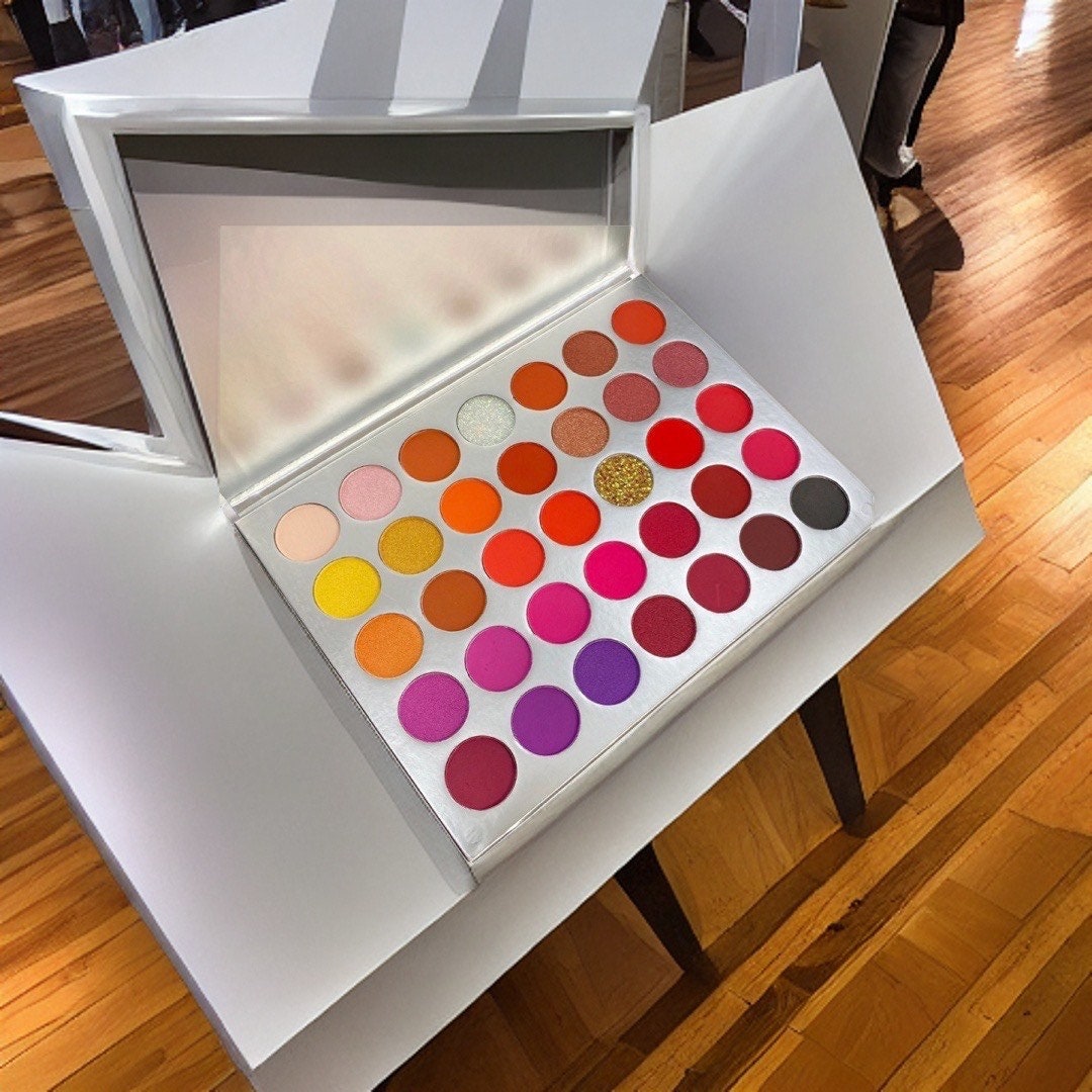 Matte Eyeshadow Palette, Matte Eyeshadow, 35 Matte Glitter Eyeshadows ...