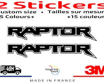Ford Raptor Blue Decal Sticker - Etsy