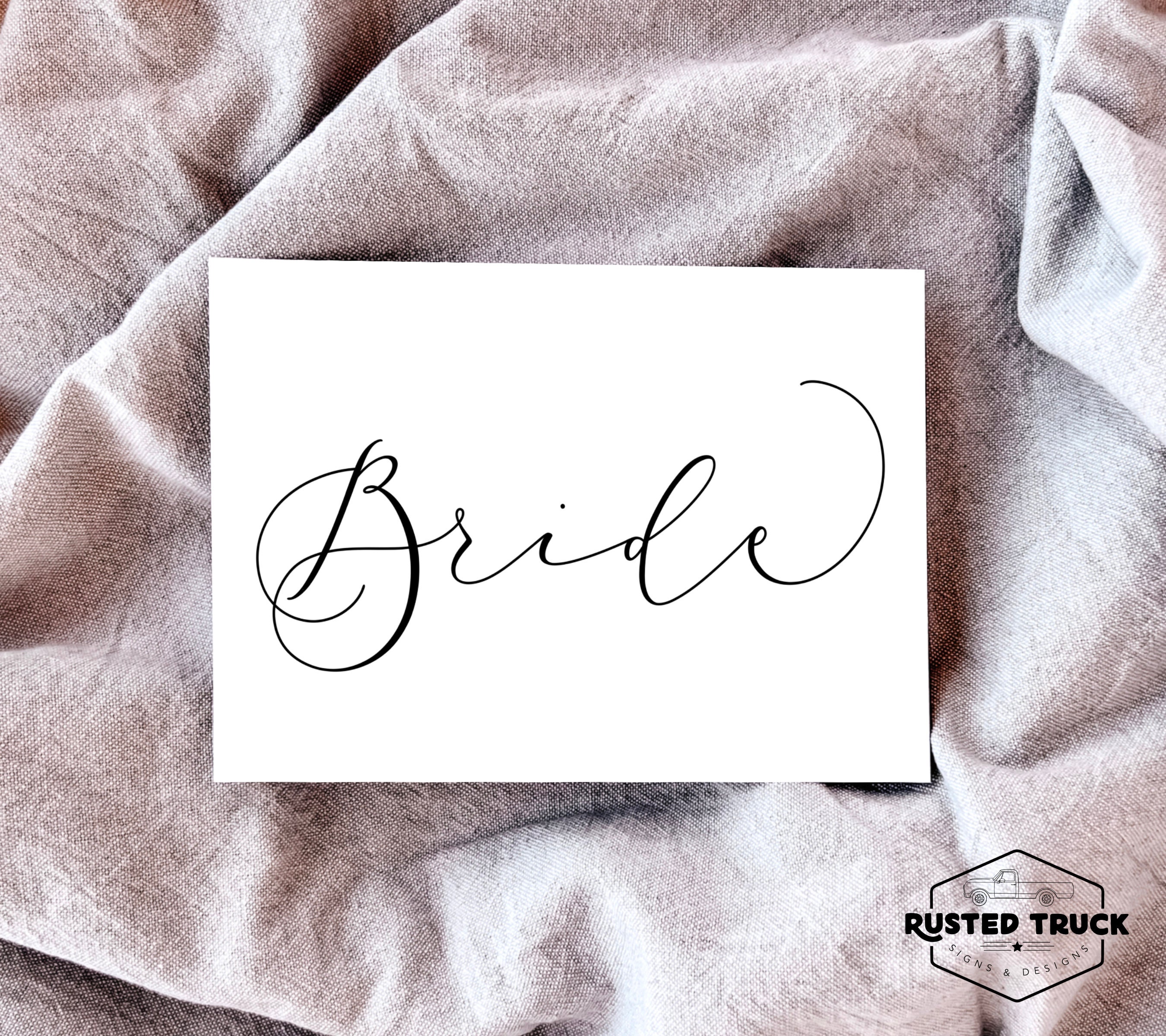 Bride Sign, Bridal Shower Sign, Printable Wedding Sign, Bride Sign ...