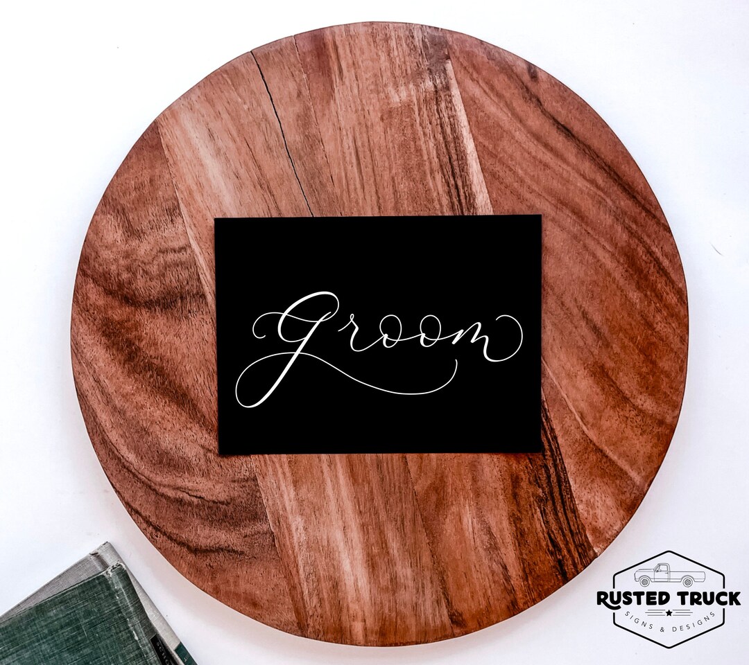 Groom Sign, Printable Wedding Sign, Groom Sign Digital, Groom Chair ...