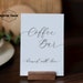 Coffee Bar Sign Printable, Brewed With Love, Coffee Bar Wedding Sign ...