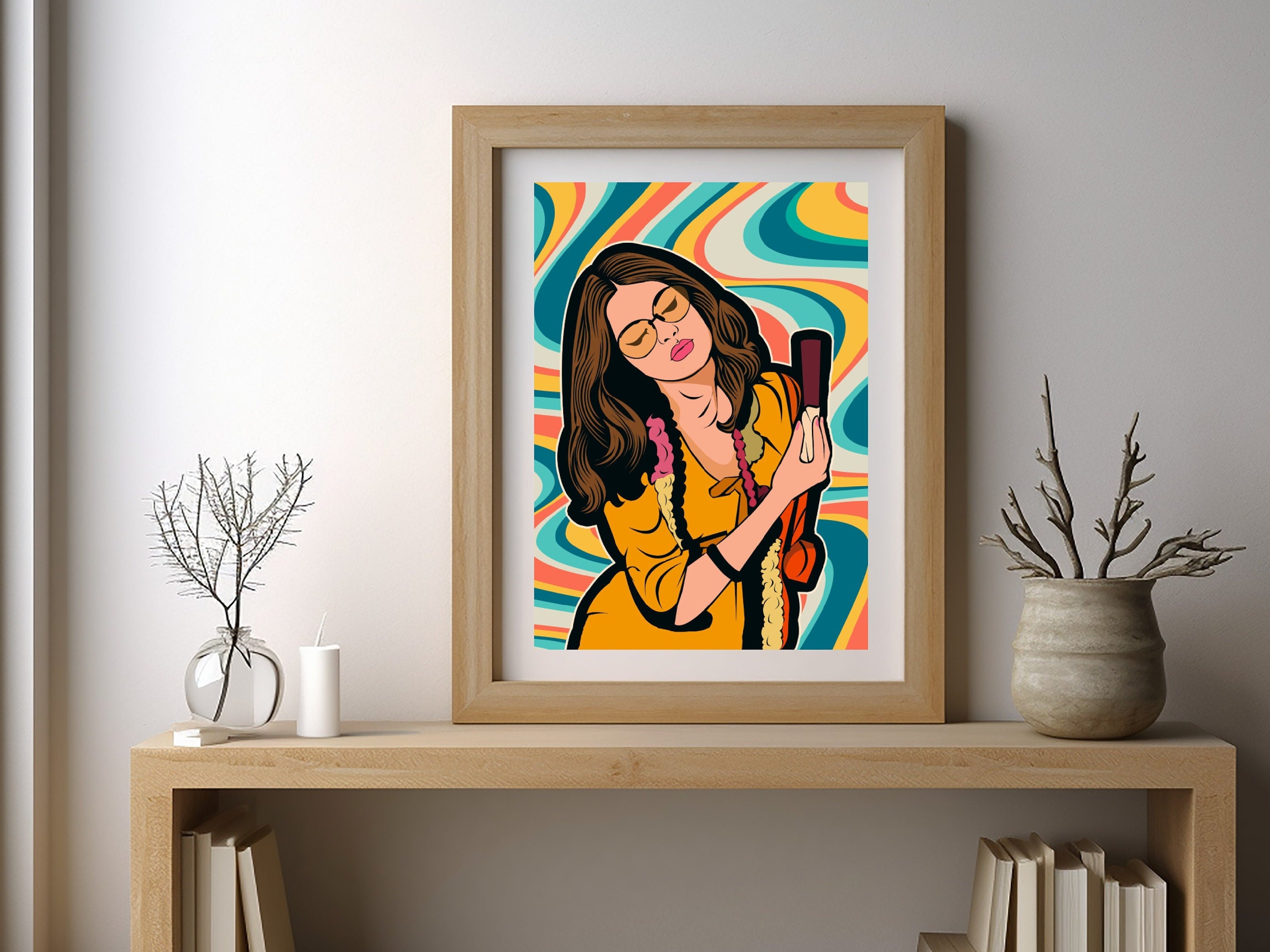 Bollywood Wall Art, Vibrant Art, Bollywood Actor Portraits, Iconic ...