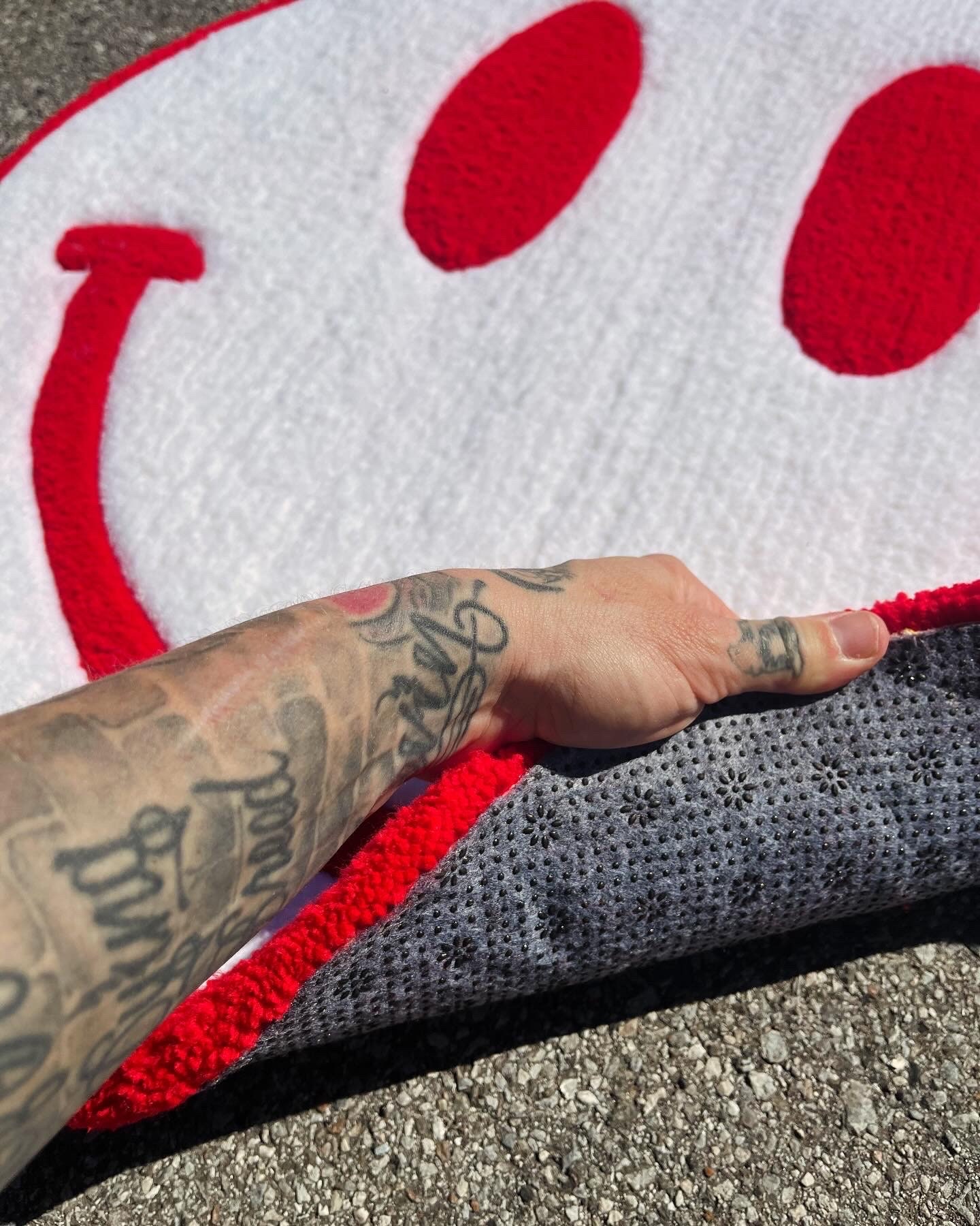 Smiley Face Tufted Rugs - Etsy