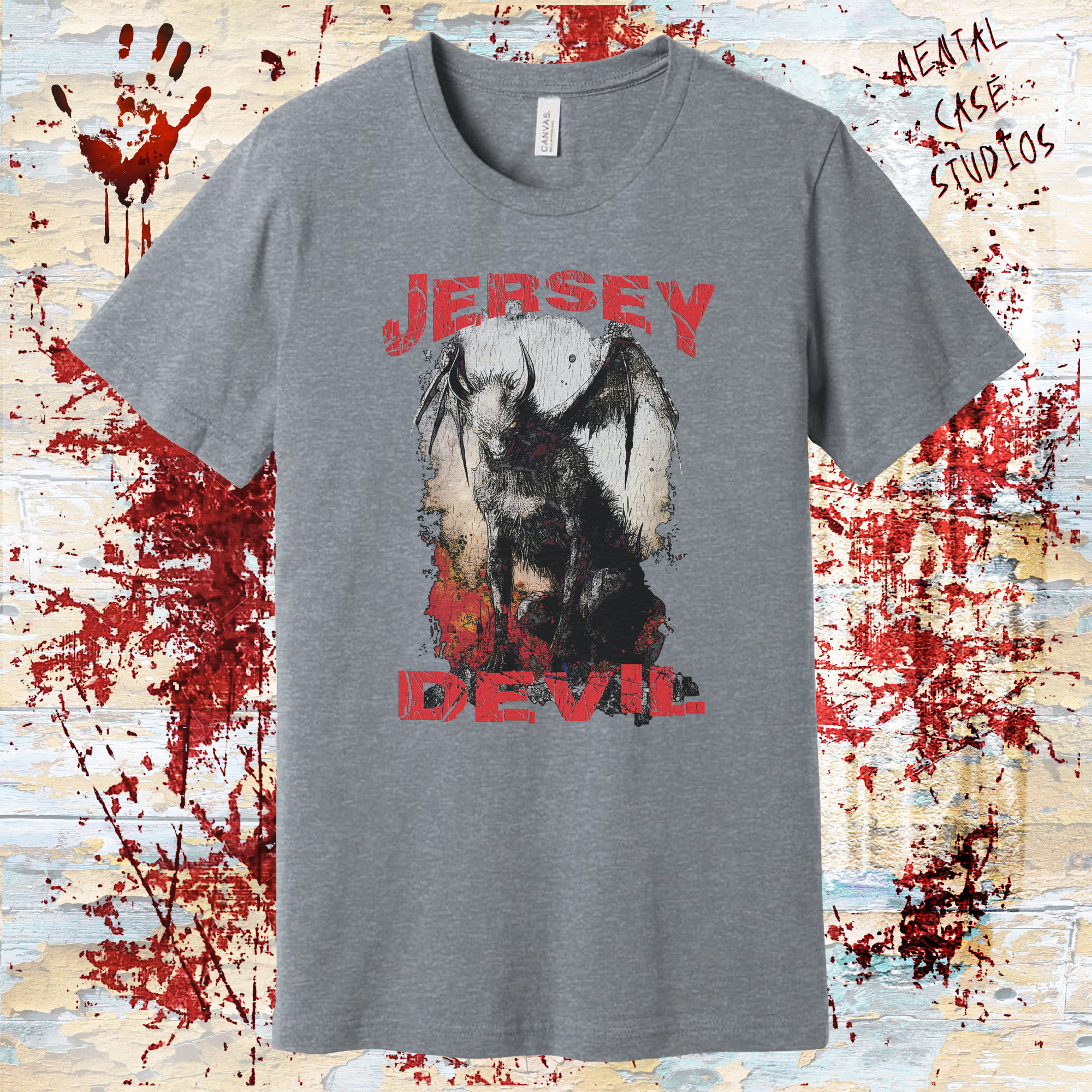 Jersey Devil Shirt, Leeds Devil, Cryptid, Pine Barrens, Folklore ...
