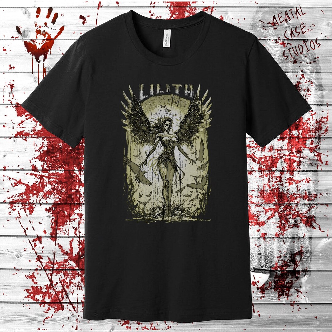 Lilith Shirt, Mother of All Demons, Dark Goddess, Succubus, Horror ...