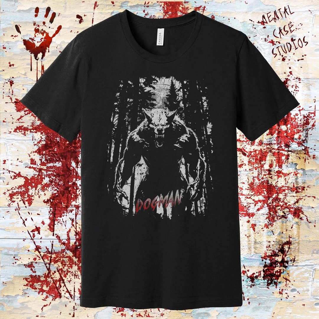 Dogman Shirt Werewolf Cryptid Beast of LBL Rougarou Gift, Beast of Bray ...