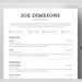 Resume Template | Digital Product | Digital Download | Modern CV ...