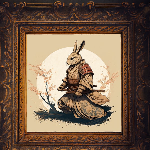 Japanese Rabbit - Etsy