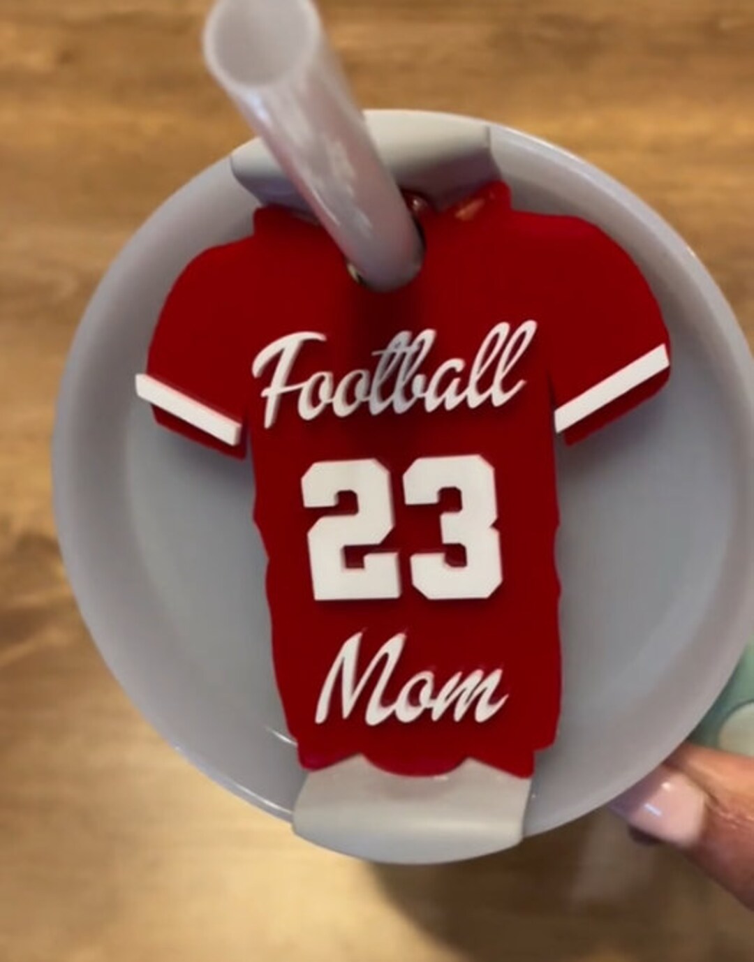 Personalized Football Stanley Toppers Stanley Name Plate - Etsy