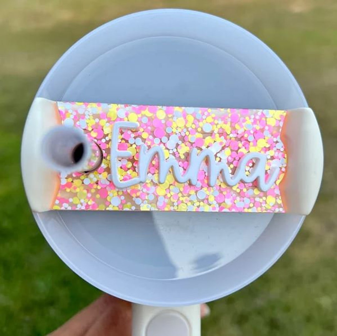 Personalized Christmas Stanley Toppers Stanley Name Plate - Etsy