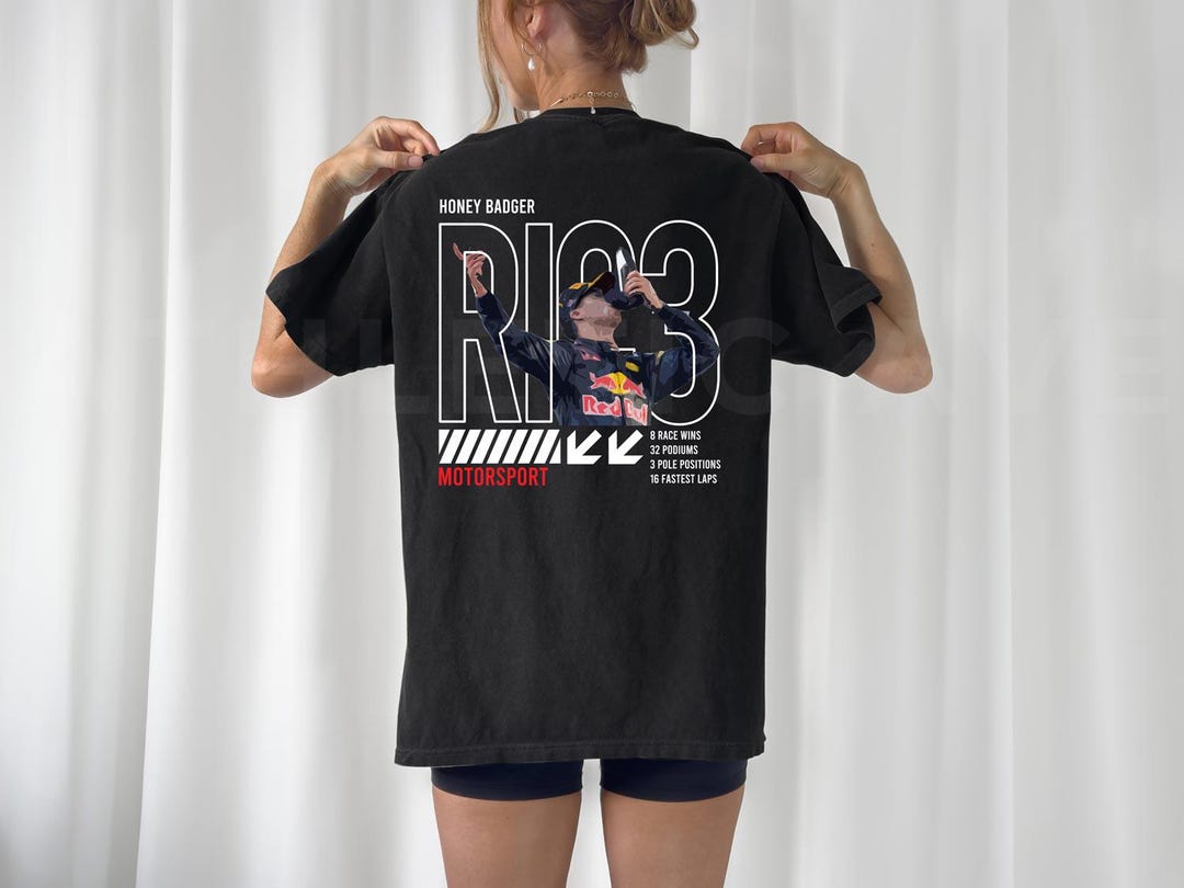 Daniel Ricciardo T-shirt Formula 1 Red Bull Daniel Ricciardo Shirt ...