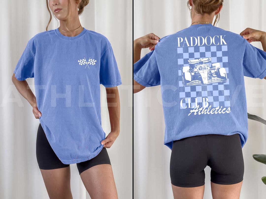Paddock Club Formula 1 T-shirt Comfort Colors Shirt Paddock Shirt F1 ...