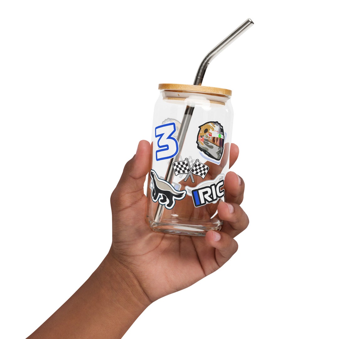 Daniel Ricciardo Formula 1 Glass Danny Ric Cup F1 - Etsy