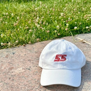Carlos Sainz 55 Hat Formula 1 F1 Embroidered Baseball Cap Formula One ...