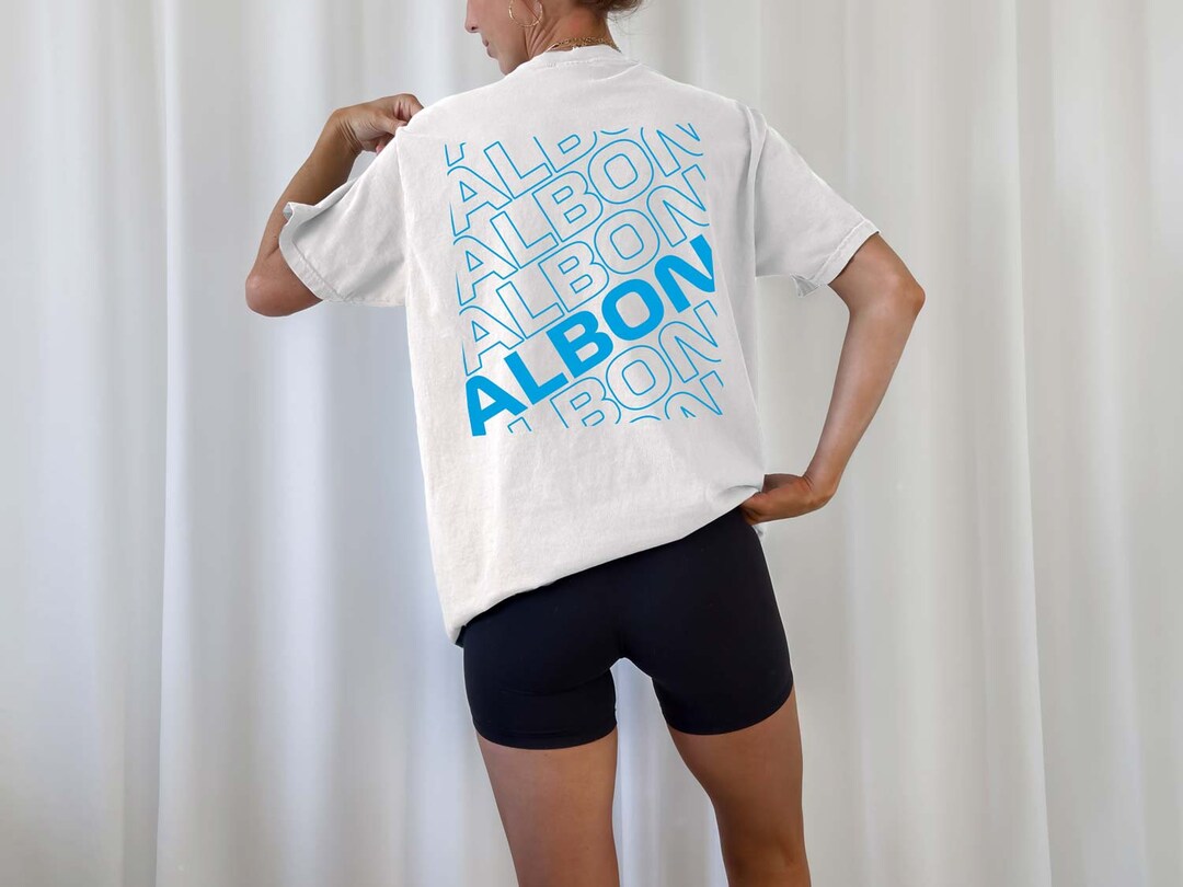 Alex Albon T-shirt Comfort Colors Formula 1 Williams Alex Albon Shirt ...